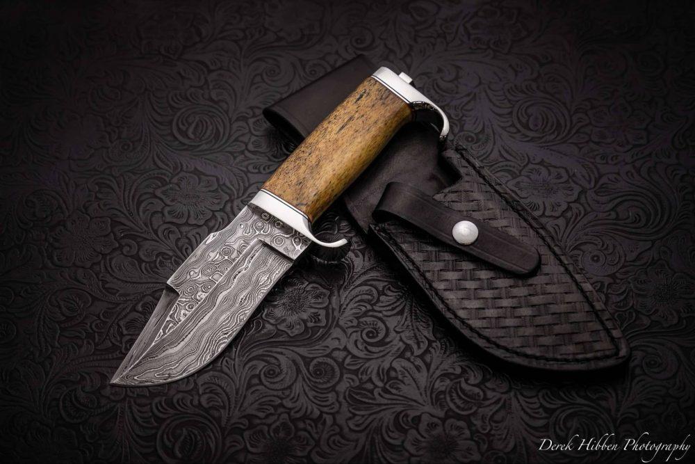 Damascus “Elmer Keith” - Hibben Knives